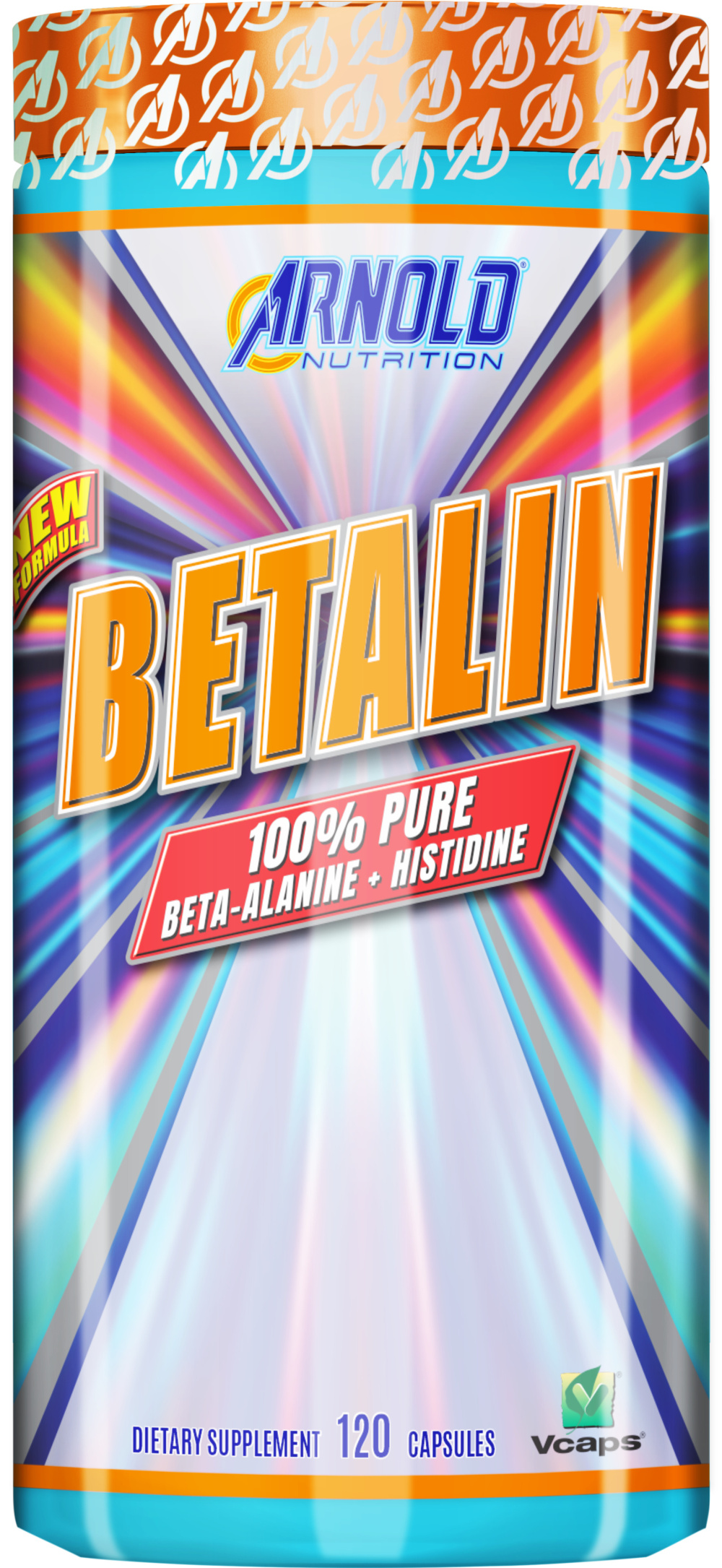 Betalin 3g Arnold Nutrition 120 Caps | Beta-Alanina - Arnold Nutrition