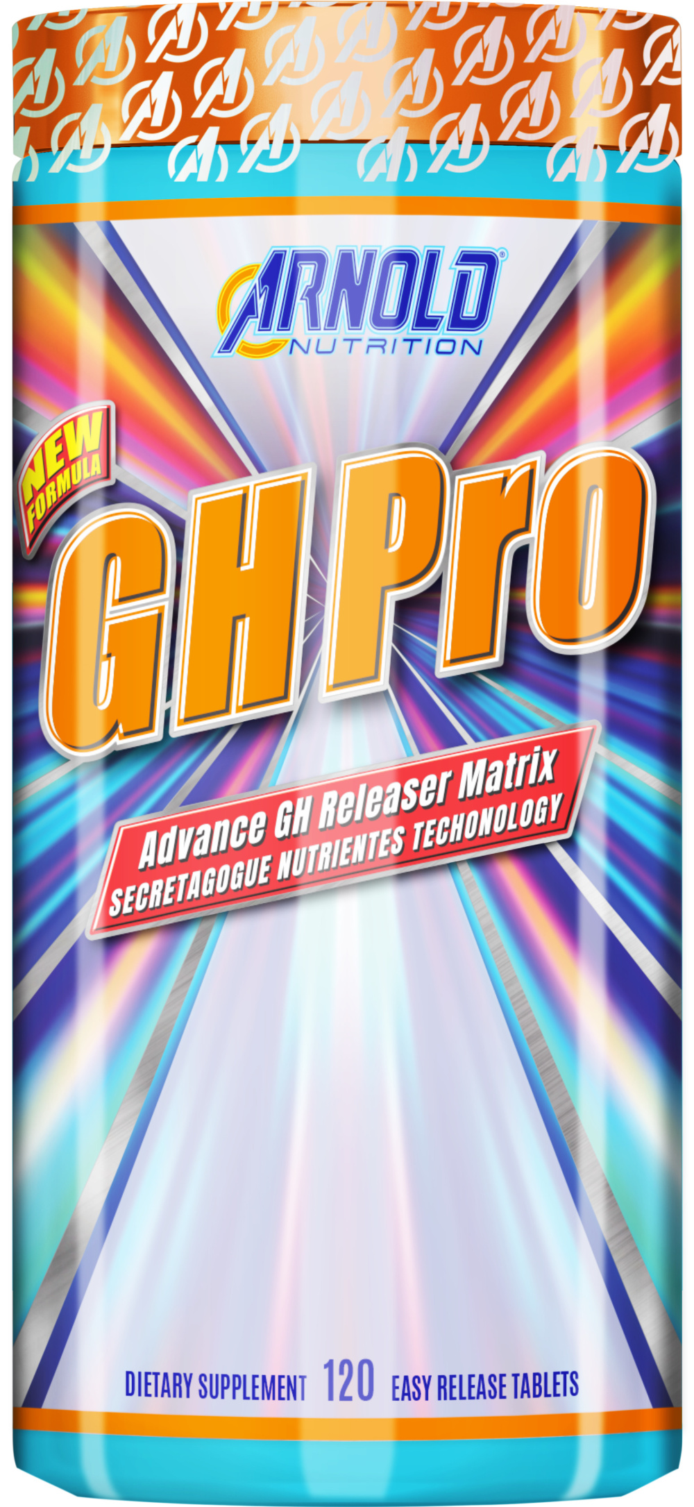 GH Pro Arnold Nutrition 120 Tabs | Hormônio de Crescimento - Arnold Nutrition