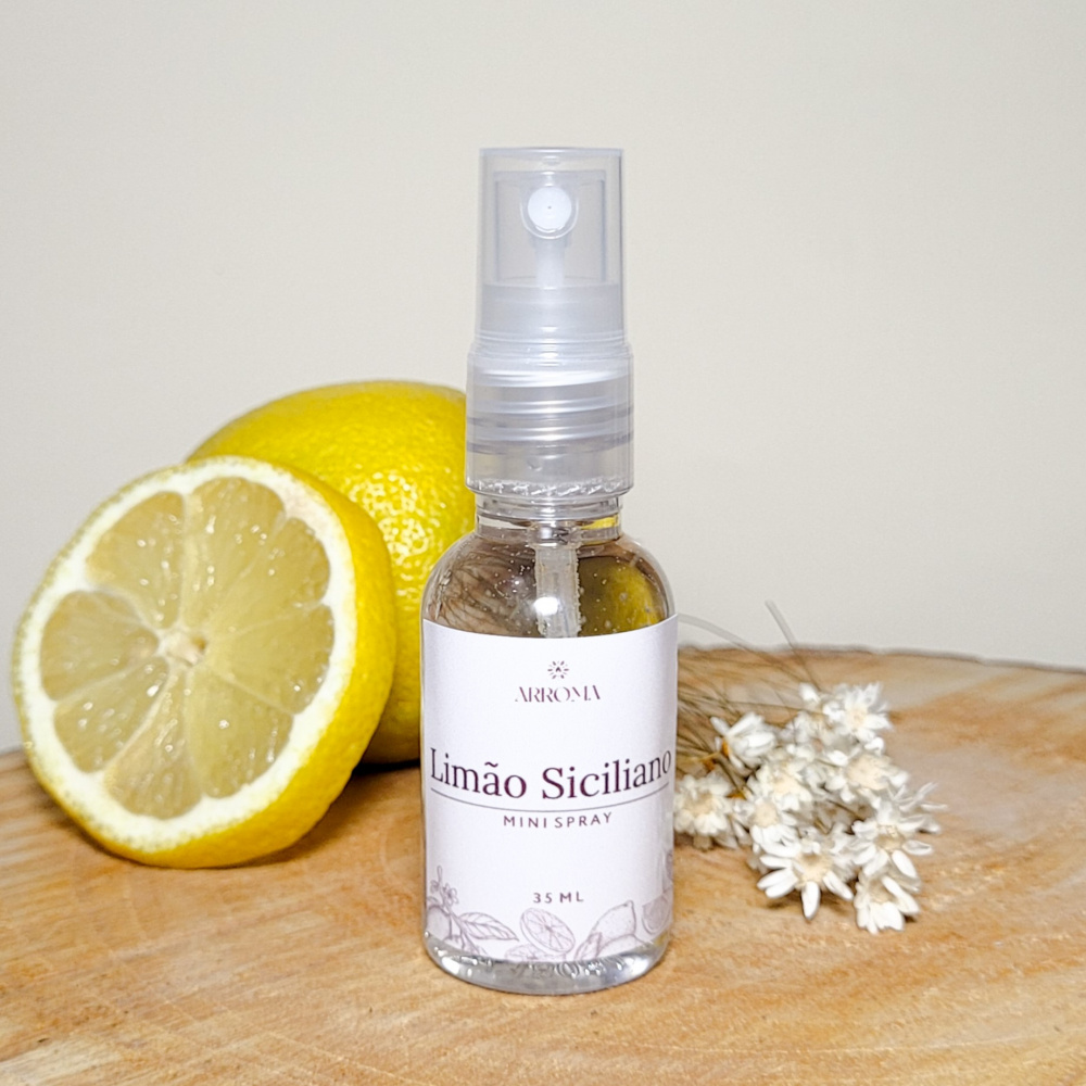 Mini Spray Limão Siciliano 35mL - Arroma