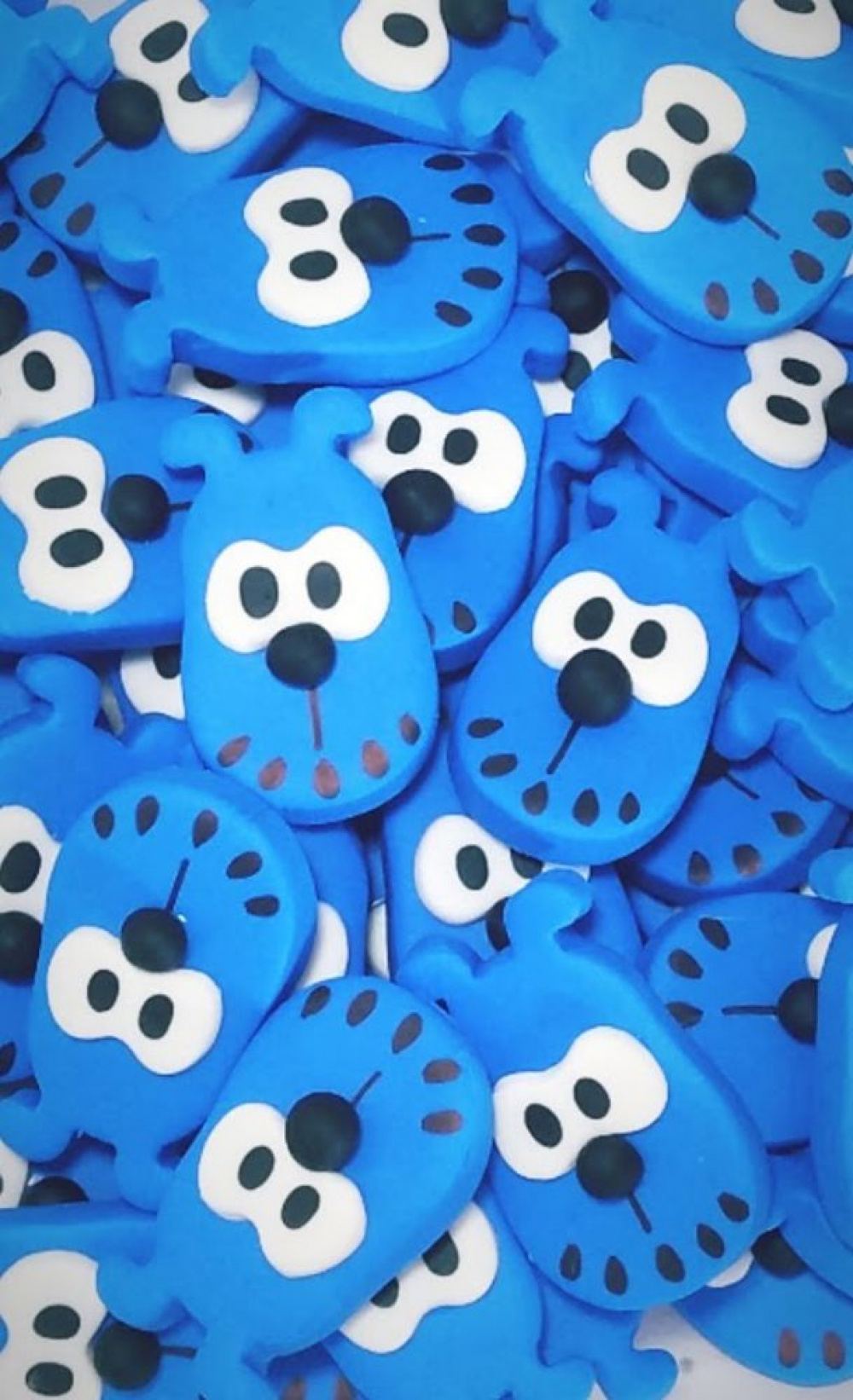 Apliques para laços no formato de Bidu Turma da Mônica. - Lojinha Arte ...