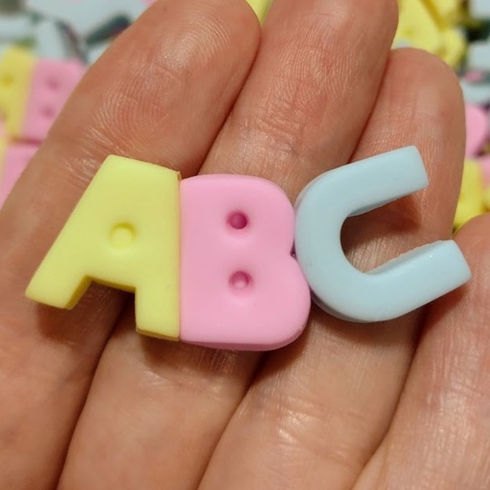 ABC Candy Colors - Lojinha Arte em Biscuit