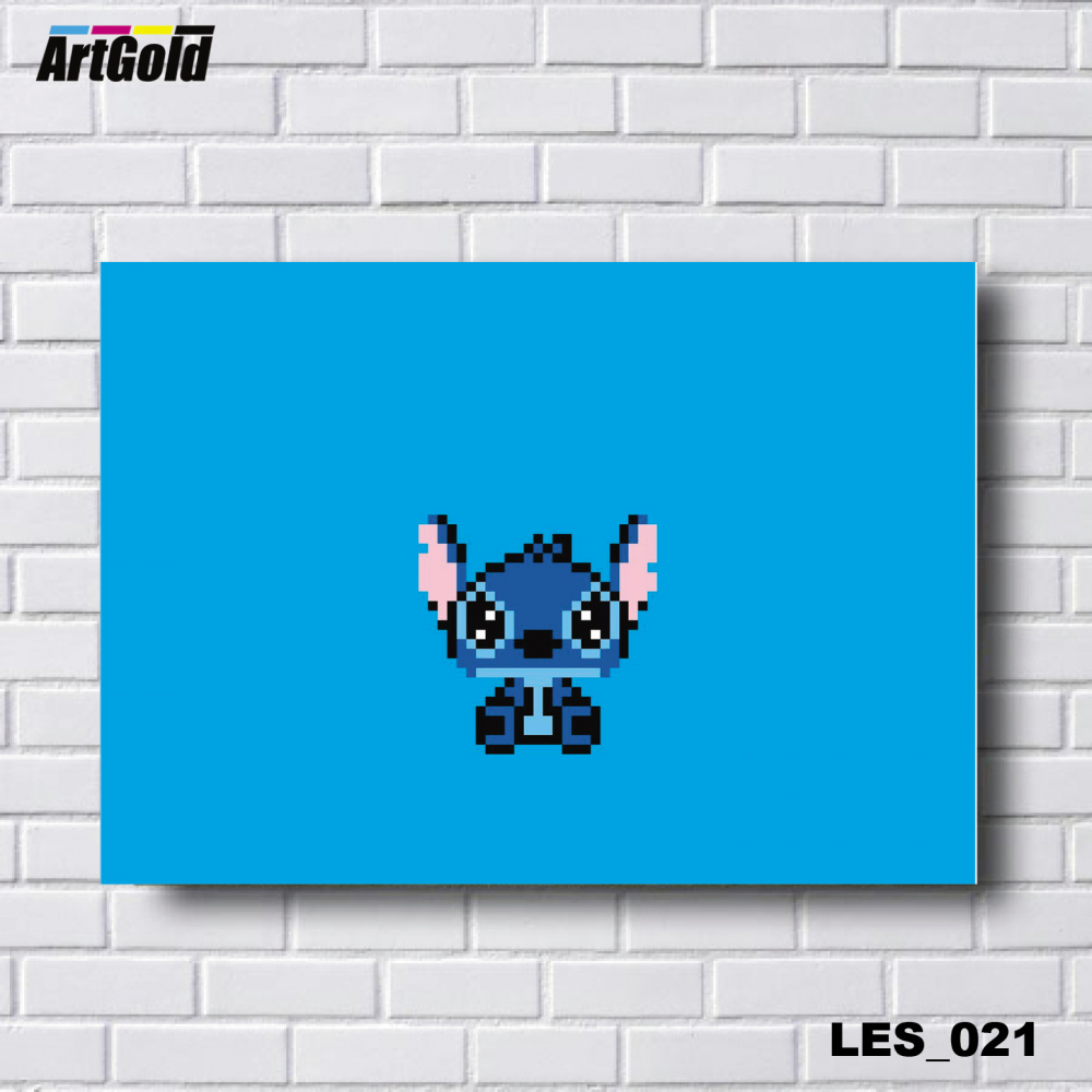 Placas Quadros Decorativos em MDF - Lilo & Stitch_021 - Gráfica ArtGold