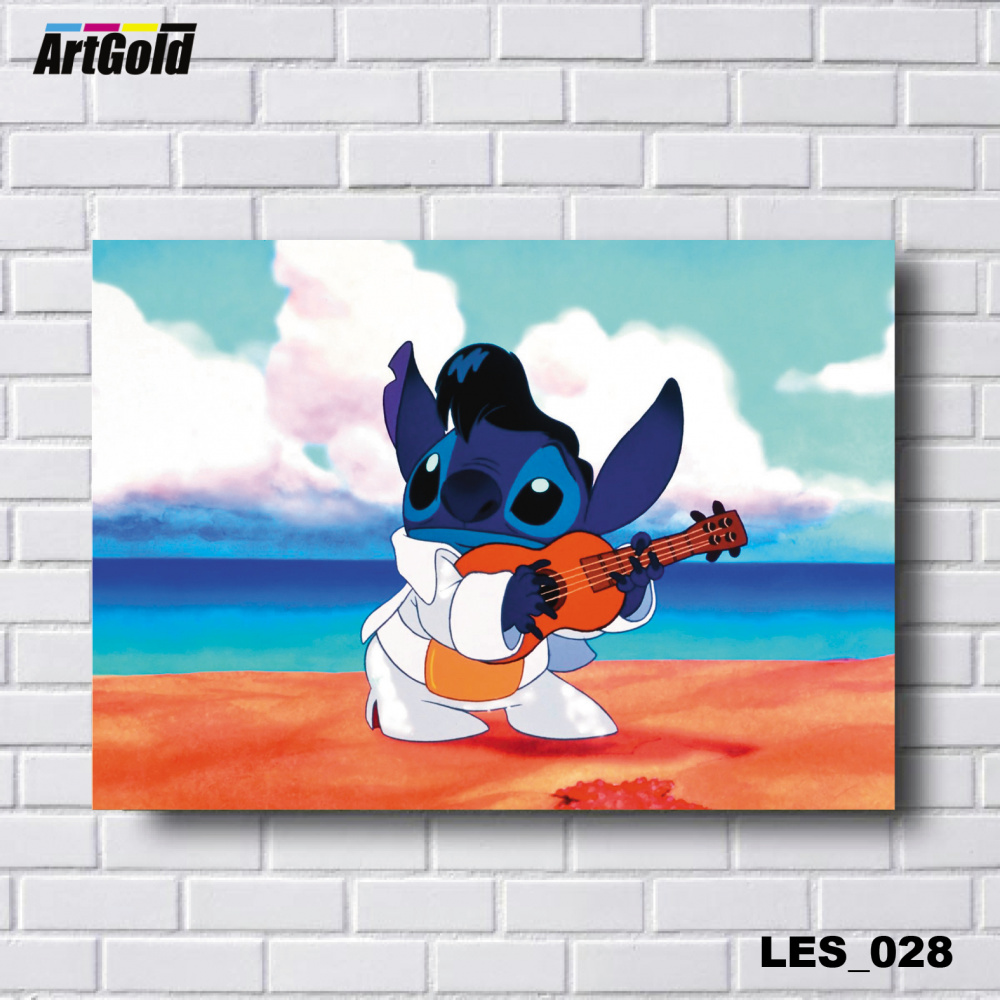 Placas Quadros Decorativos em MDF - Lilo & Stitch_028 - Gráfica ArtGold