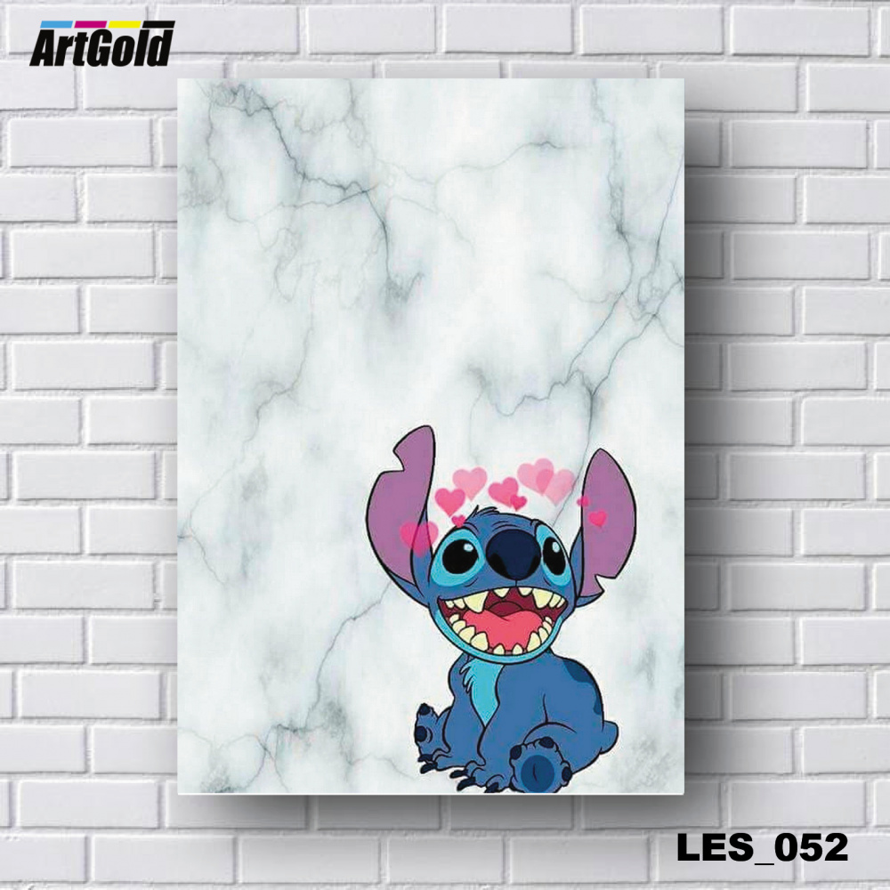 Placas Quadros Decorativos em MDF - Lilo & Stitch_052 - Gráfica ArtGold