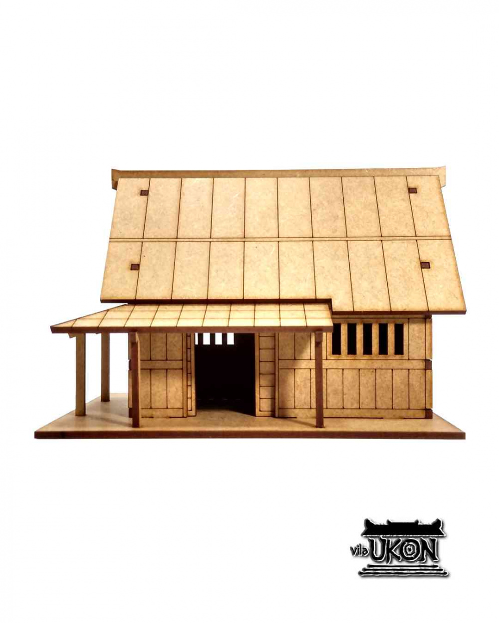 Cenário RPG Cabana de Campo, Vila Ukon - Artwooden - Artwooden