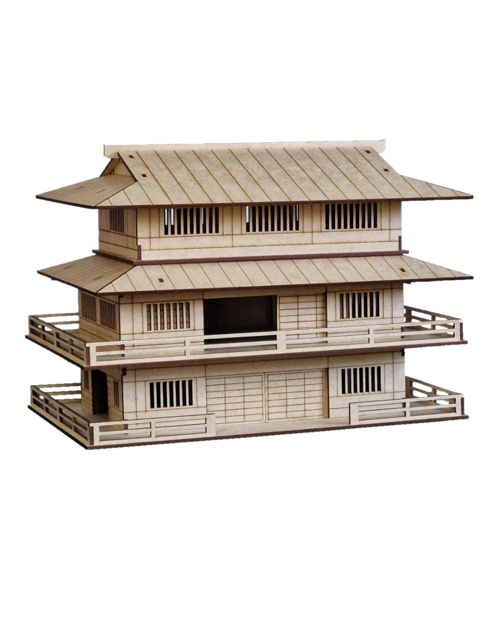 Cenário Dojo Samurai, Vila Ukon - Artwooden - Artwooden