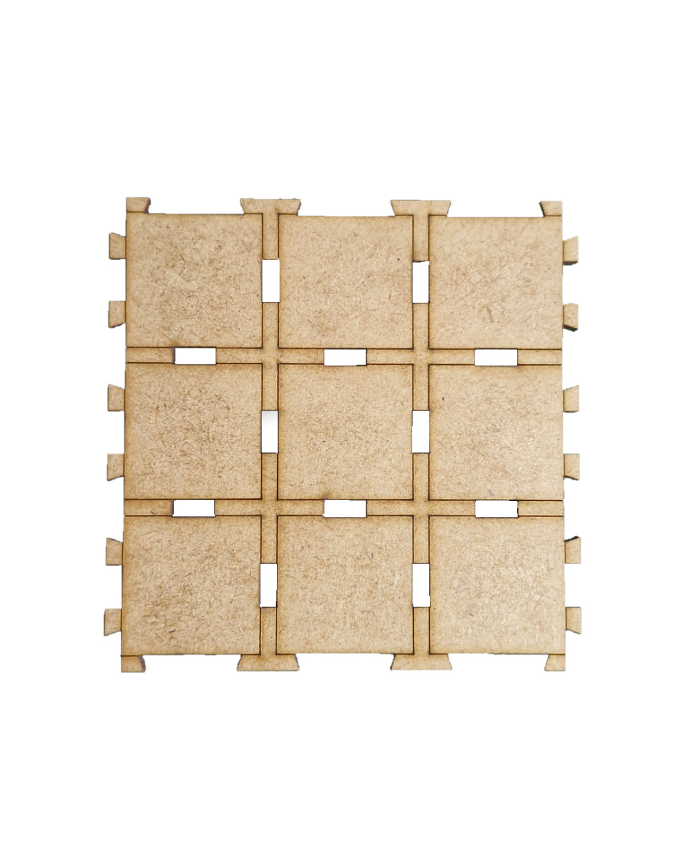 Grids modulares Rpg: quadrado (3x3) para RPG - Artwooden - Artwooden