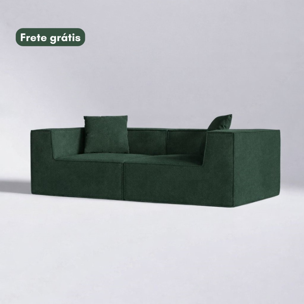 Sofá Modular 2 lugares para Área Externa- Ateliê Móveis Sucesso ...