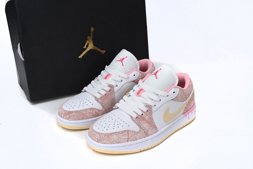 Tênis Nike Air Jordan 1 Low Paint Drip - Atlanta Sneakers