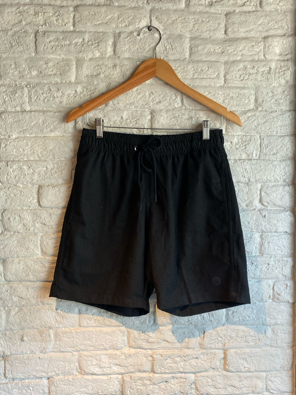 Short linho Preto - atlantic