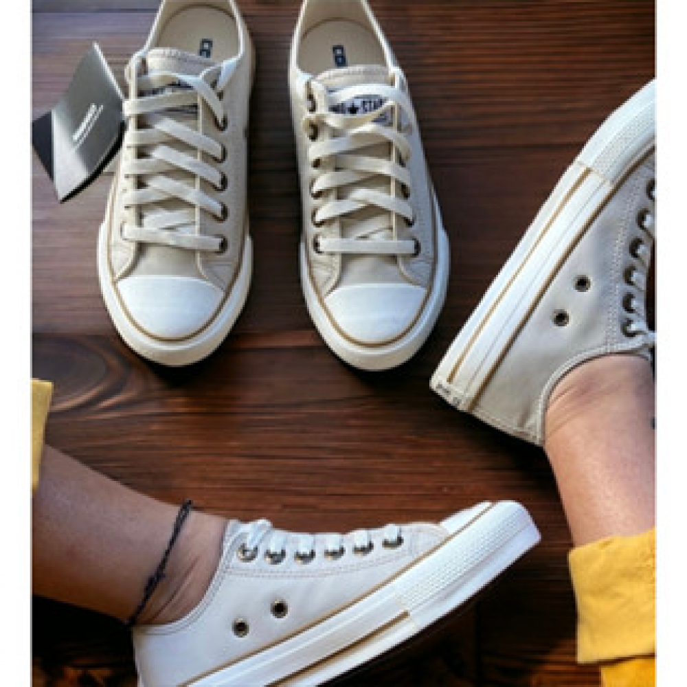 Tênis All Star Edição Limitada Couro Gelo - Star Shoes Brazil