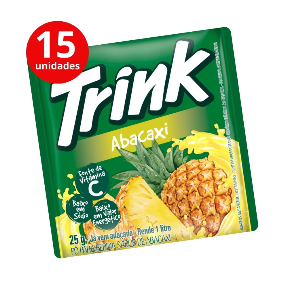 Refresco em pó Trink Sabor Suco de Abacaxi | B2Click - B2Click