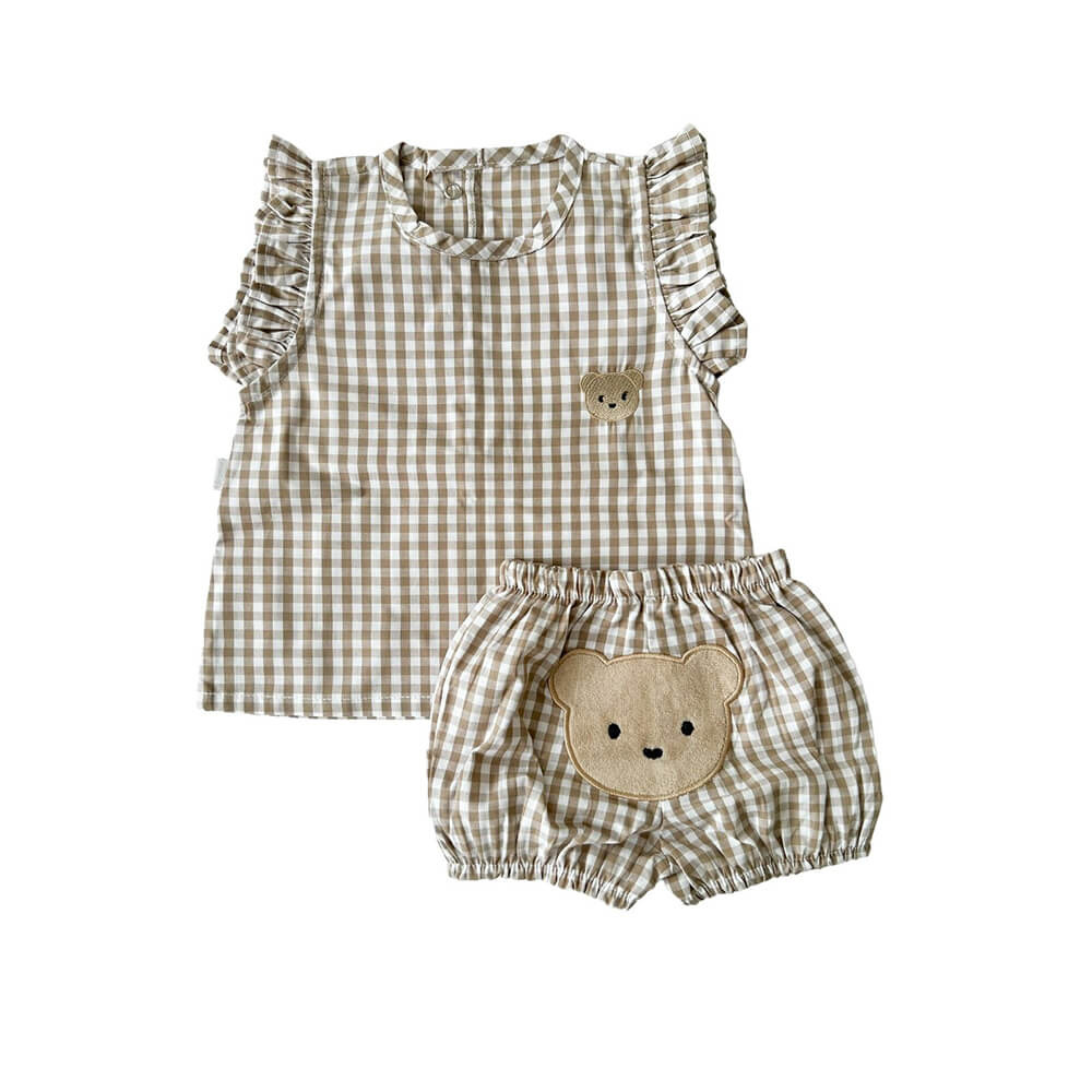 Conjunto Batinha para Bebê 2 Peças Mini Ursinhos - Tamanho Único - Baby ...