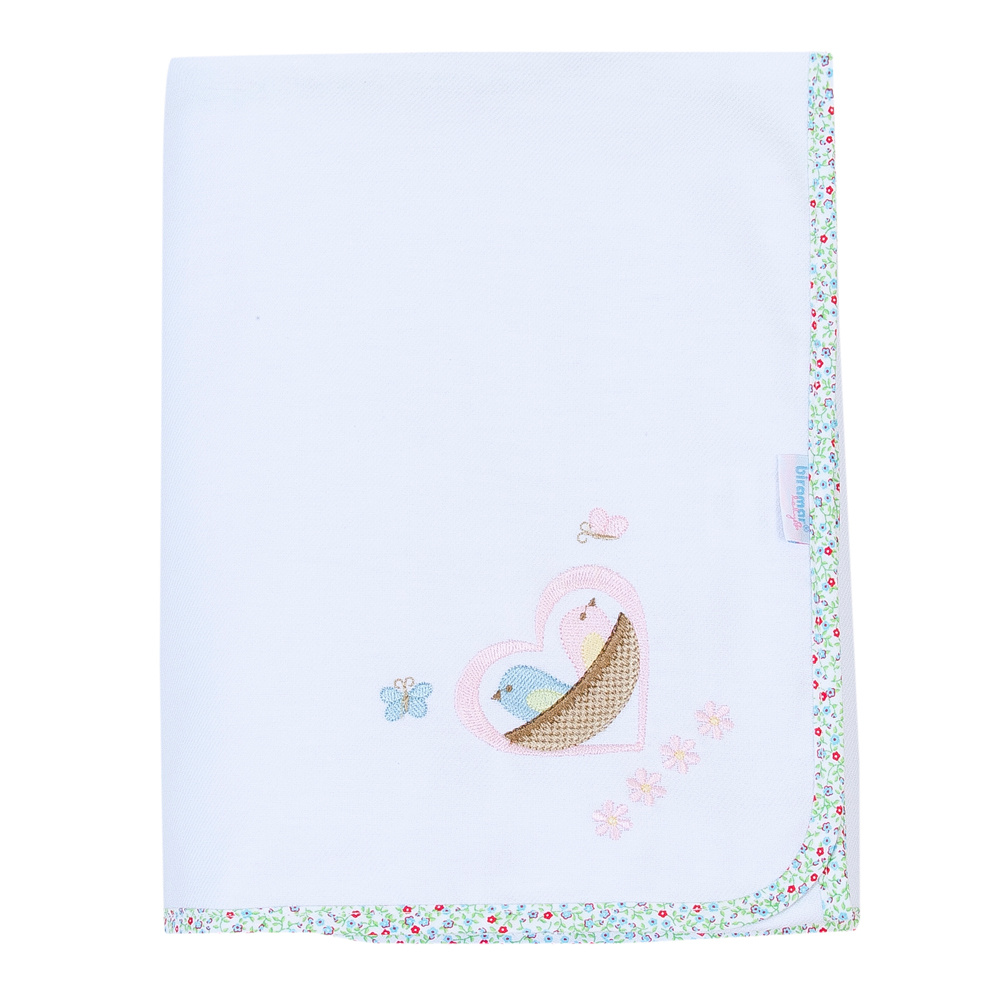 Cueiro Aflanelado para Bebê Amor Perfeito Rosa - Baby Enxoval ...