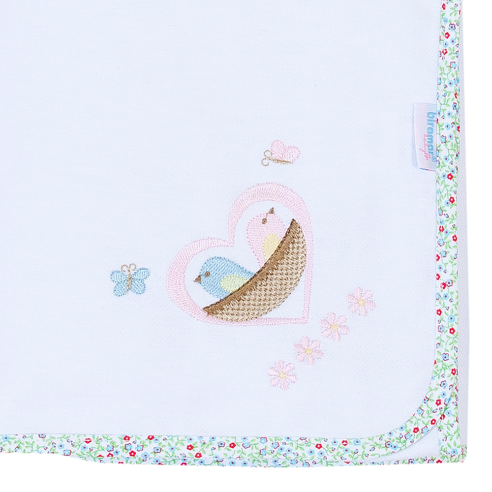 Cueiro Aflanelado para Bebê Amor Perfeito Rosa - Baby Enxoval ...