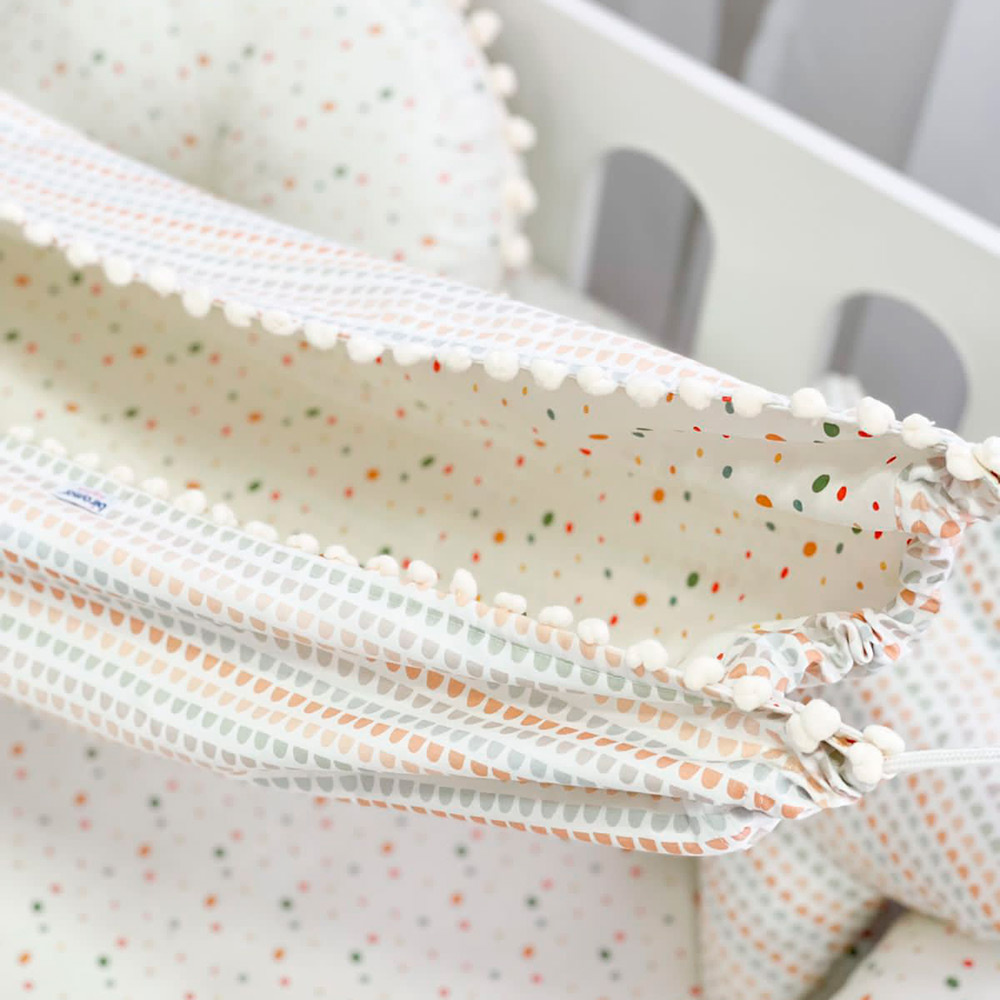 Rede para Cama Montessoriana Dupla Face Popcorn / Mini Tribo - Baby ...