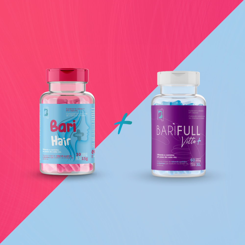 Bari Hair & Vitta+ - Barifull Suplementos