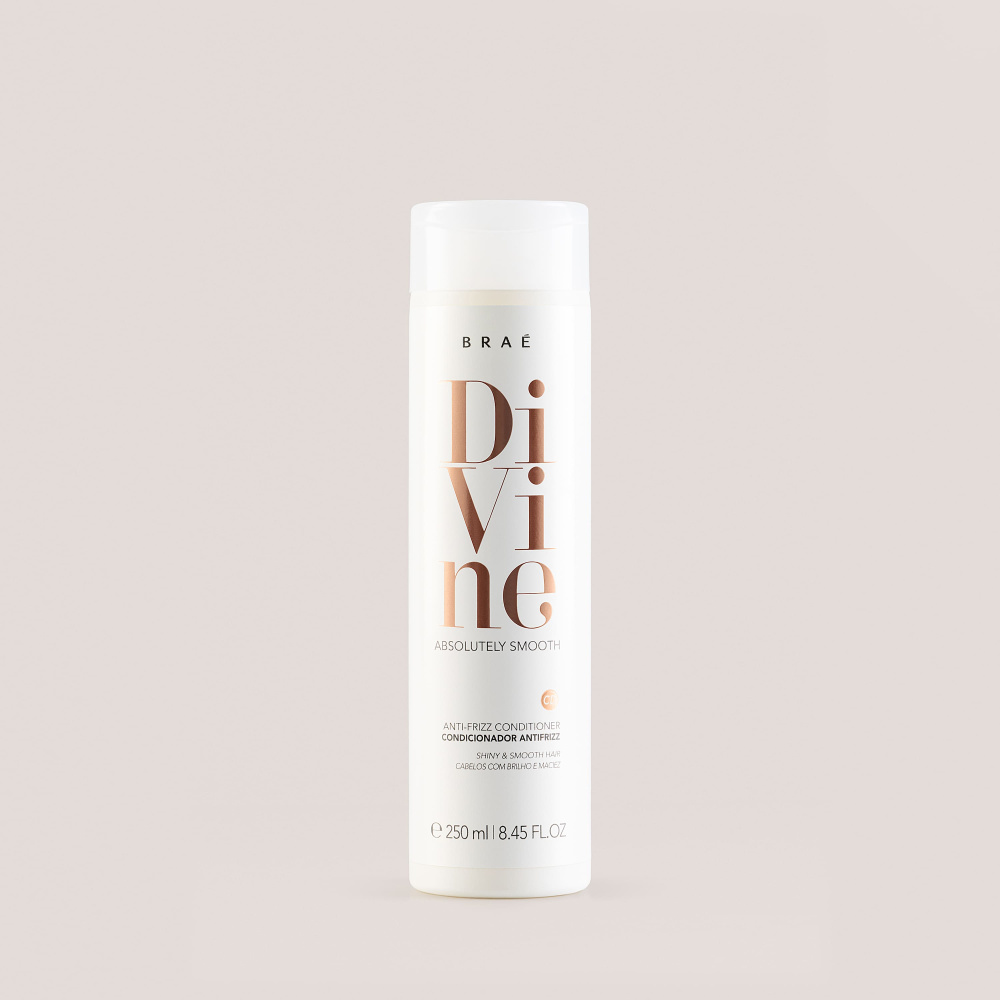 BRAÉ Divine Shampoo Anti Frizz 250ml | Hidratação e Brilho Intenso ...