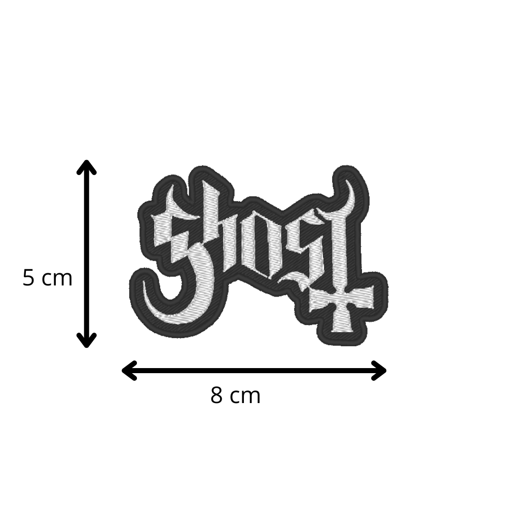 Patch Aplique Banda Ghost - Bartô Patchs | Bordados e Personalizados
