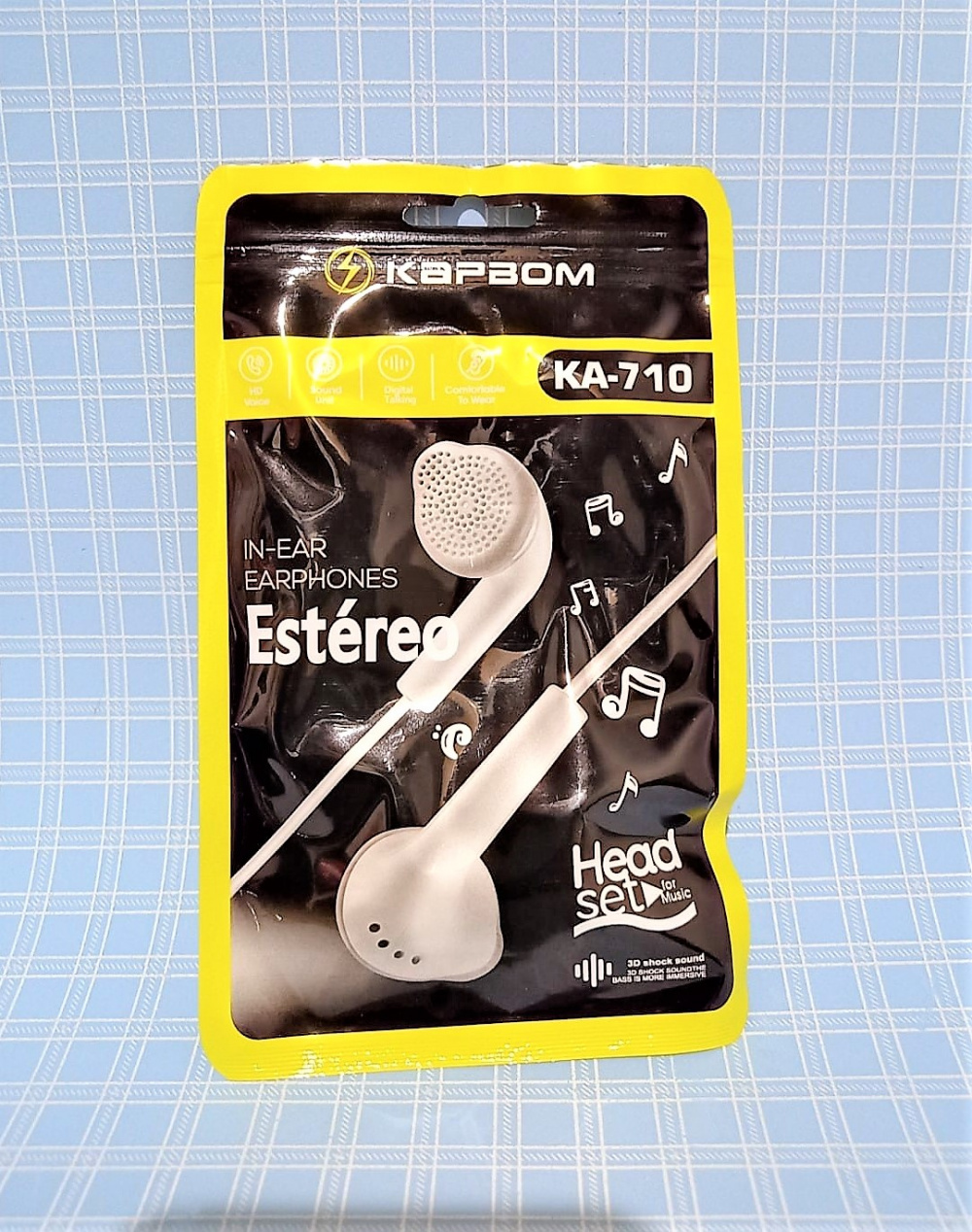Fone de Ouvido Kapbom KA-710 - Begzzi