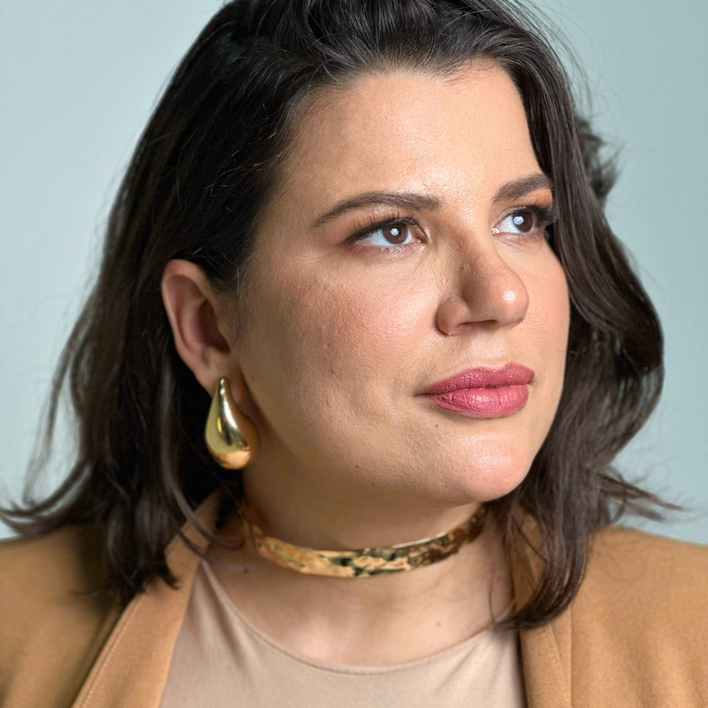 Choker Modulada folheado em ouro 18k - Bem Dália