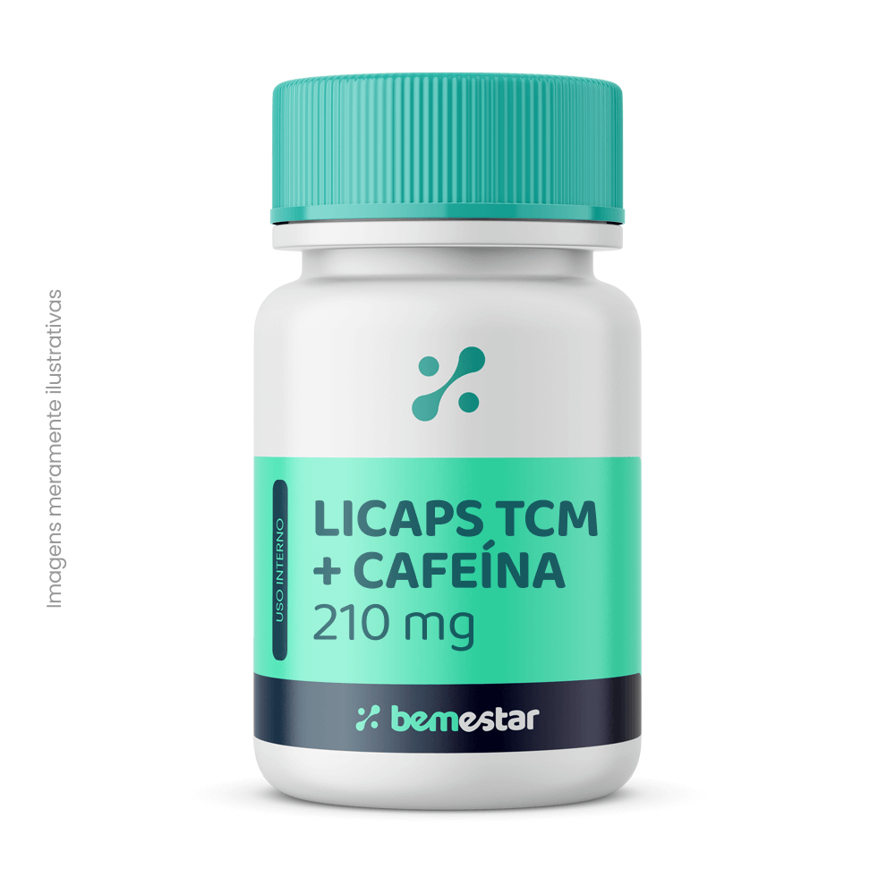 Licaps TCM + Cafeína 210MG - Bem Estar Farmácia de Manipulação