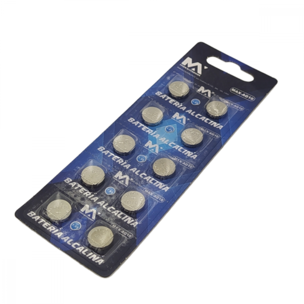 Bateria ag10 cartela c/ 10 uni. - BestBang