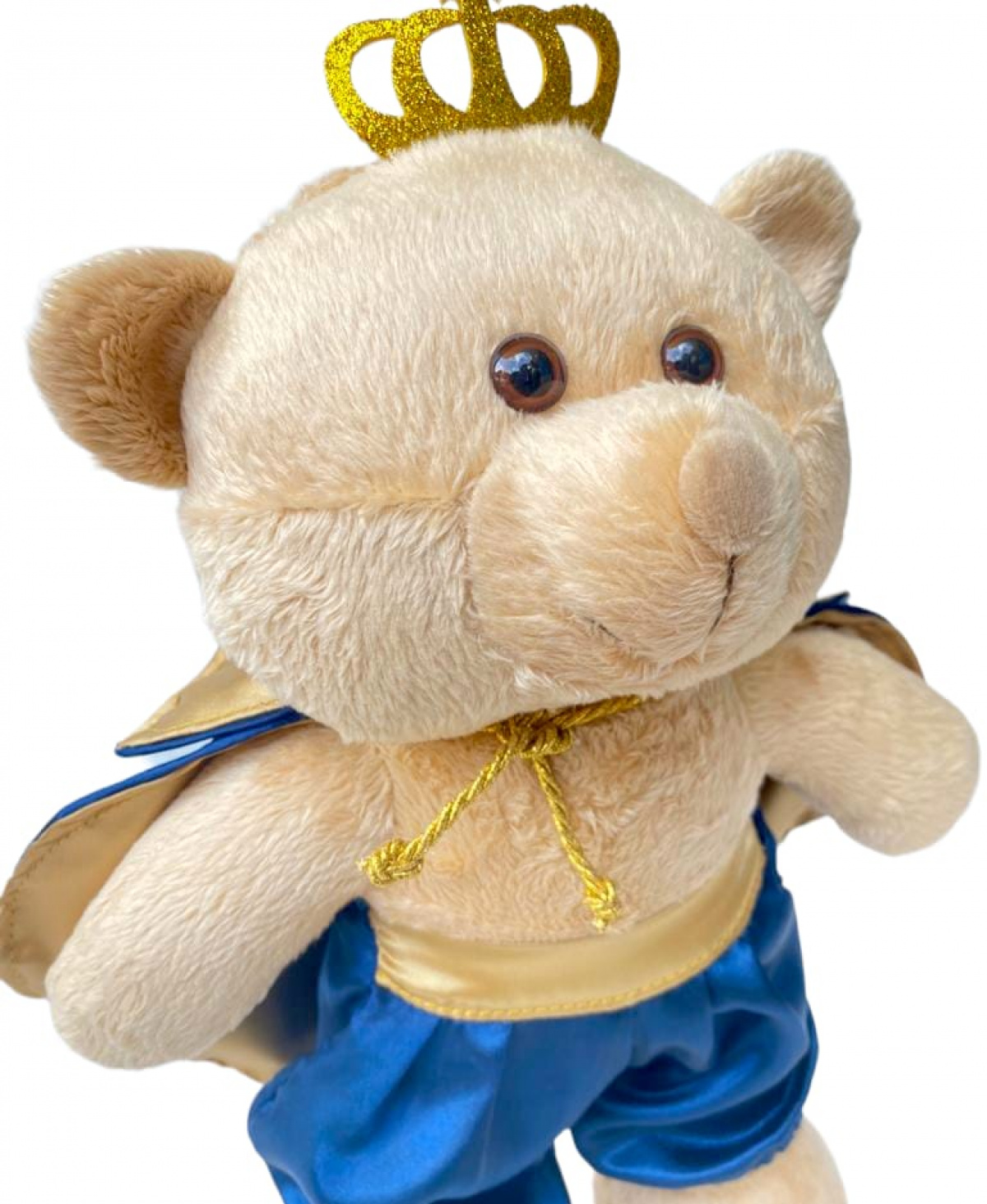 Urso Príncipe em Pé Azul Marinho P- Bebê Lar - Bicho Pelúcia - De ...