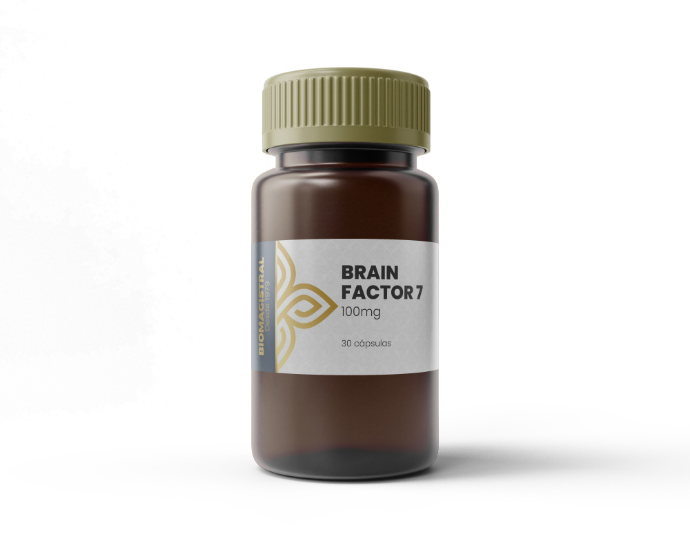 Brain Factor 7 100mg 30 Cápsulas - Biomagistral Moema