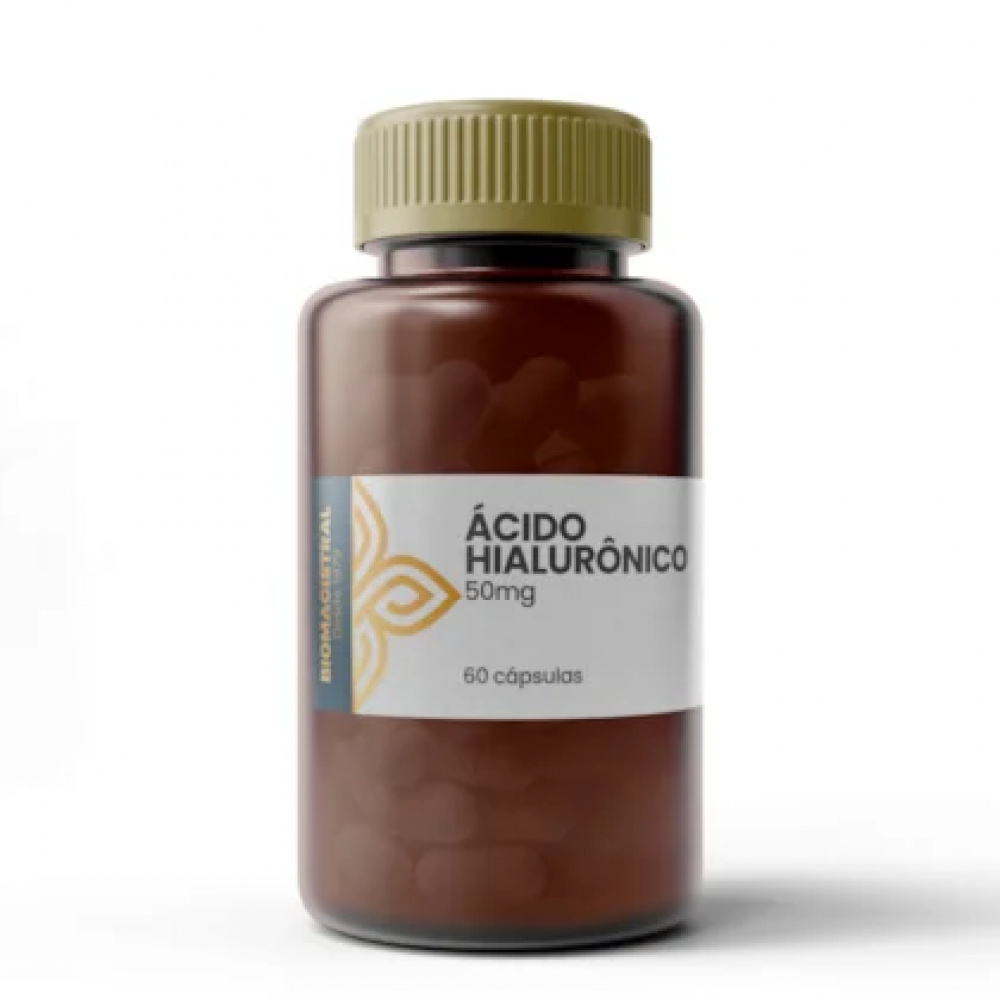 Ácido Hialurônico 50mg 60 Cápsulas - Biomagistral