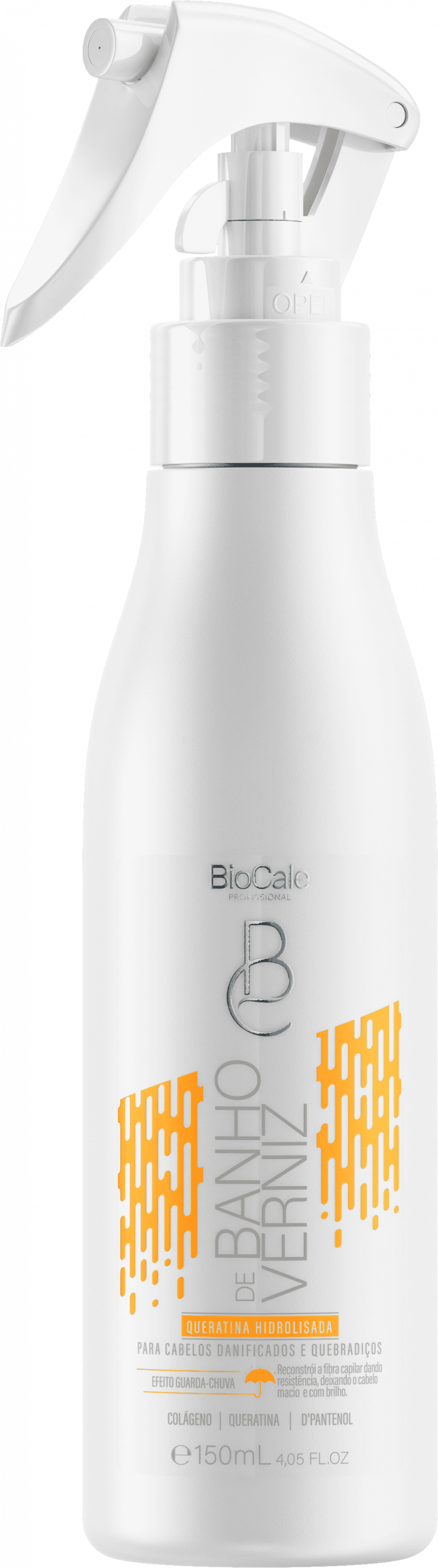 Banho de Verniz BioCale | Reconstrução Intensa com Queratina, Colágeno ...