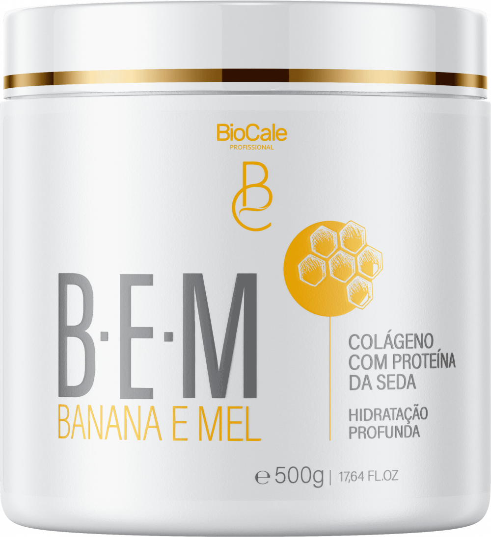 Hidratação Banana e Mel - BioCale | Hidratação Profunda com Banana ...