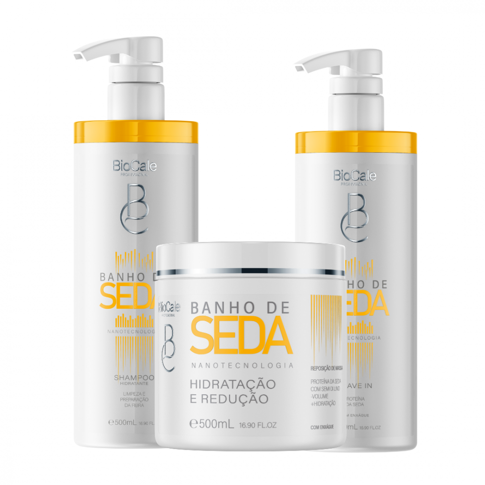 Kit Biocale Banho de Seda Profissional - BioCale Profissional - Site ...