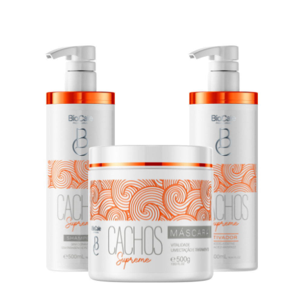 Kit Cachos Supreme BioCale | Cachos definidos com brilho intenso ...