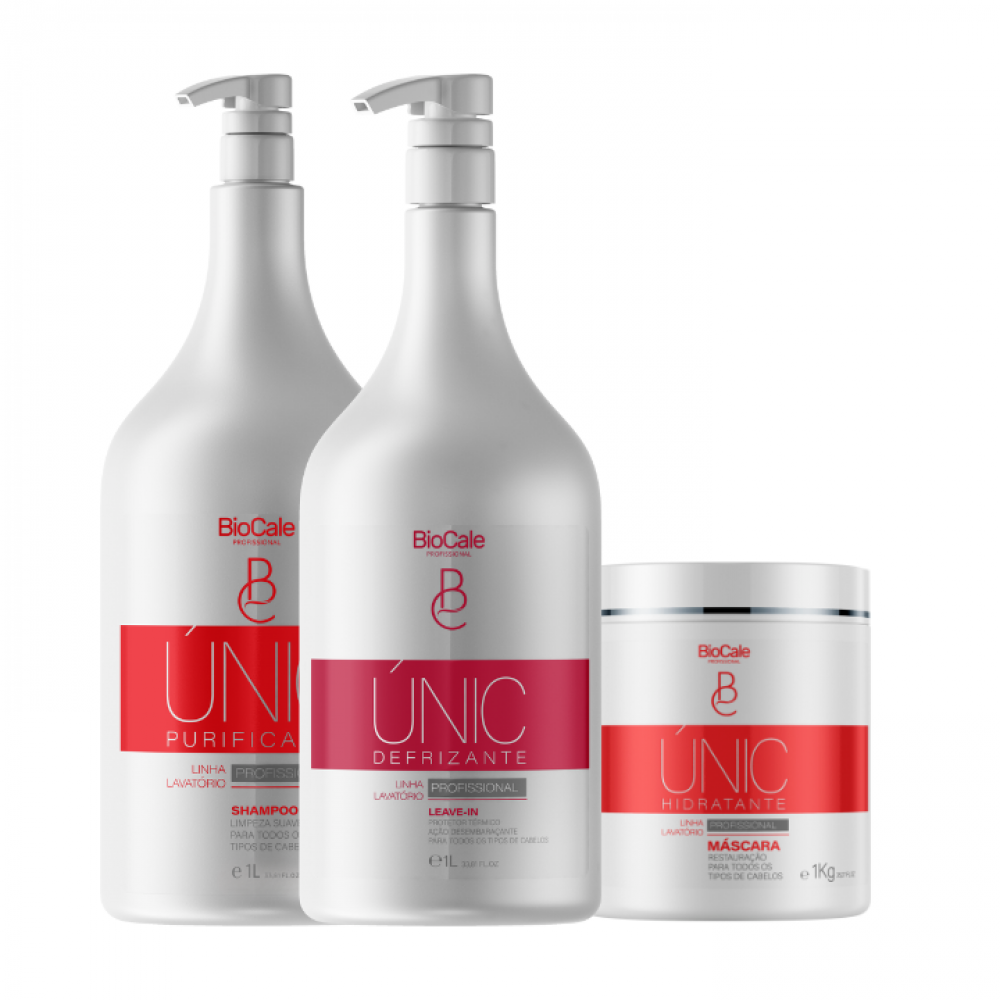 Kit Únic Lavatório BioCale | Desenvolvido para todos tipos de cabelos ...
