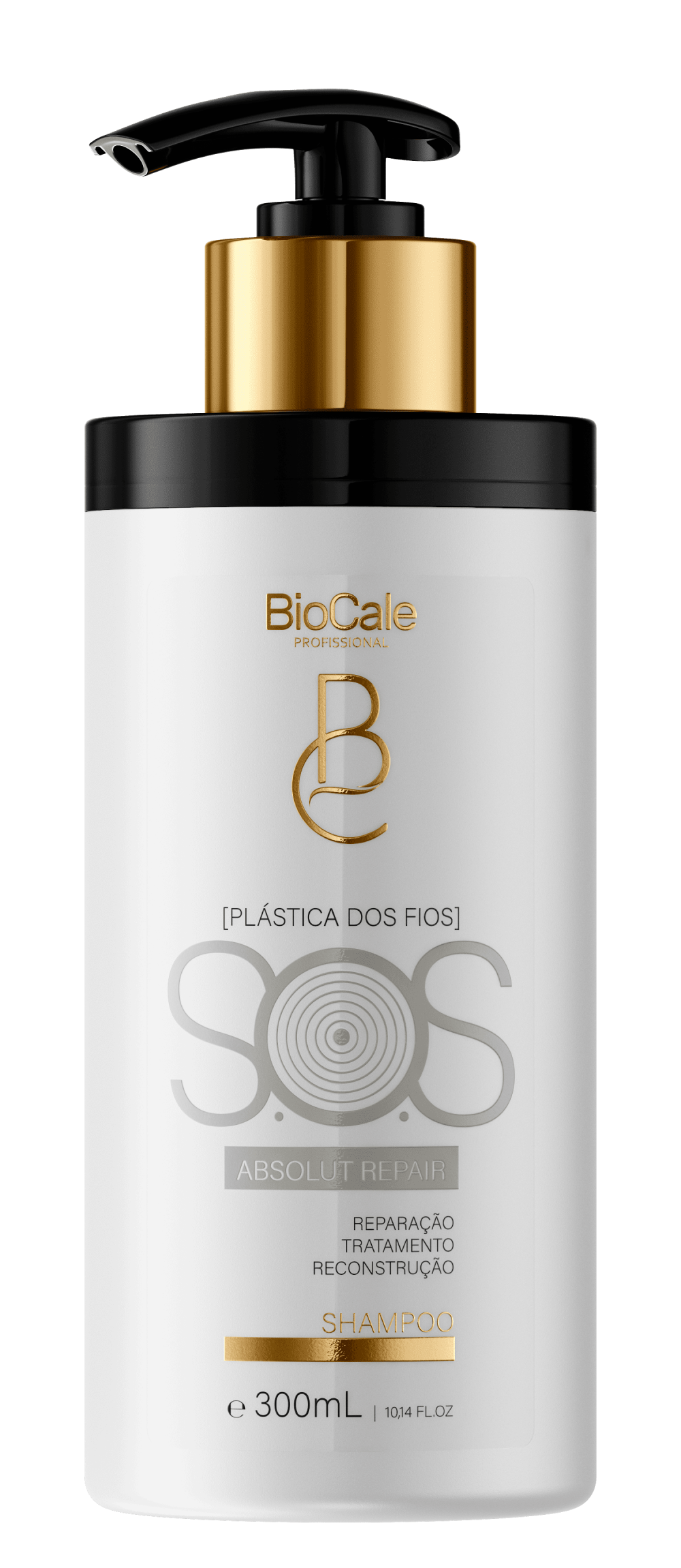 Shampoo S.O.S Absolut Repair BioCale | Limpeza Profunda, Reconstrução ...