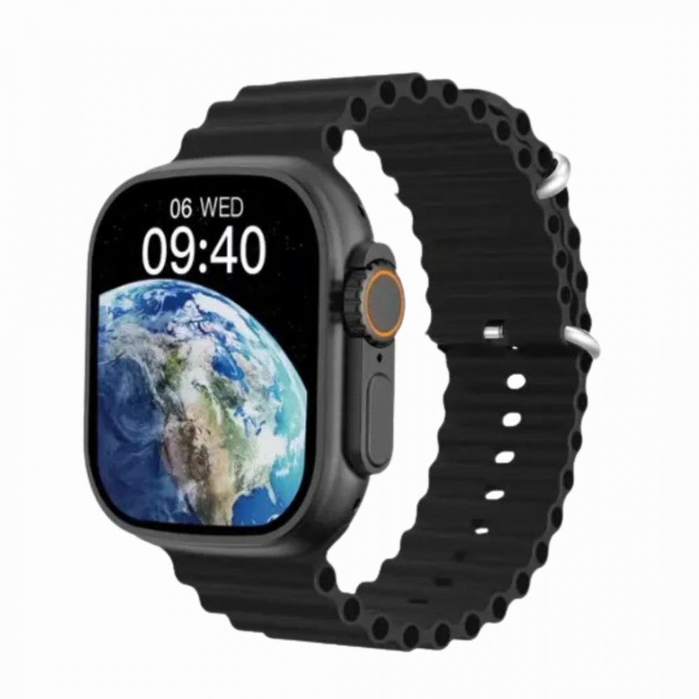 Smartwatch S18 Ultra Pro Bazik Prime Nfc 7 Pulseiras + Case - Blackout ...