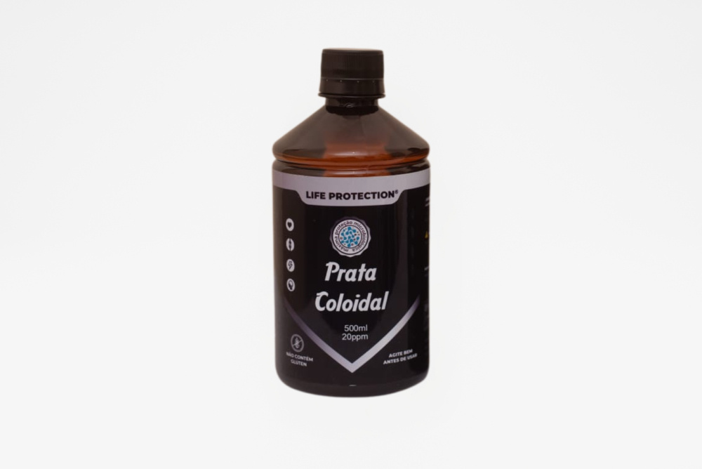 Prata Coloidal Estruturada 20ppm - 500ml - GOLD LIFE