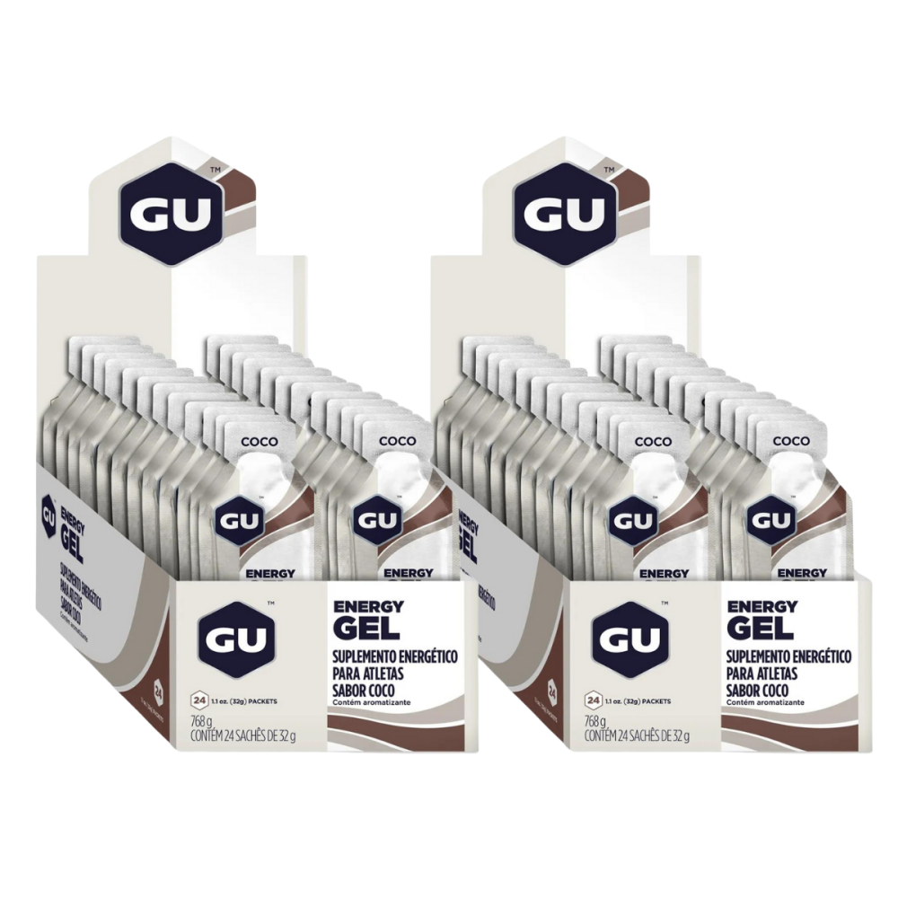 2x Gu Energy Gel Coco 24 unidades 32g - Loja BMD