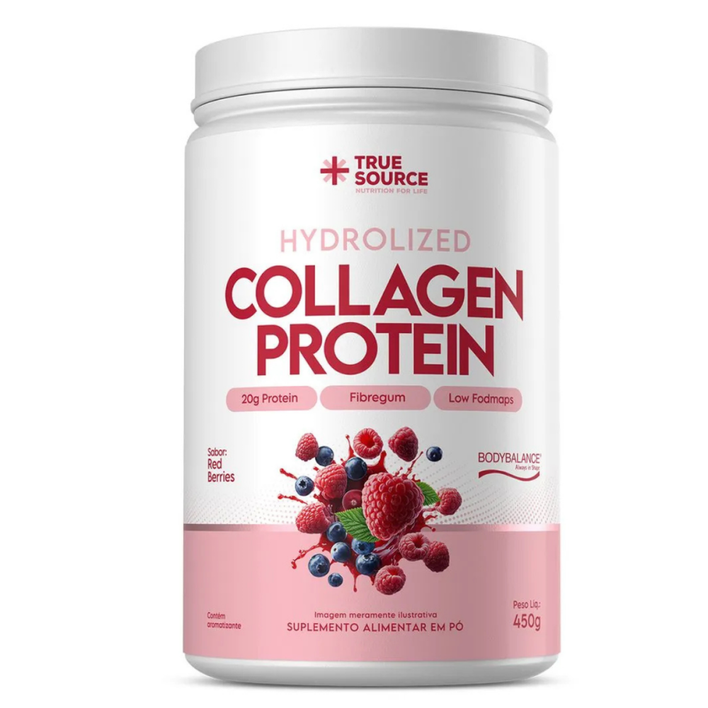 Collagen Protein Bodybalance True Source Red Berries 450g - Loja BMD
