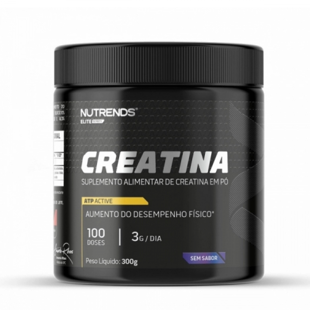 Creatina 100% Pura Elite Series Nutrends 300g - Loja BMD
