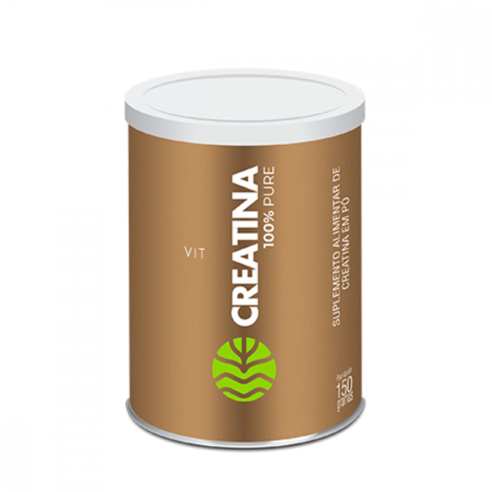 Creatina Monohidratada 100% Pure Vital Atman 150g - Loja BMD