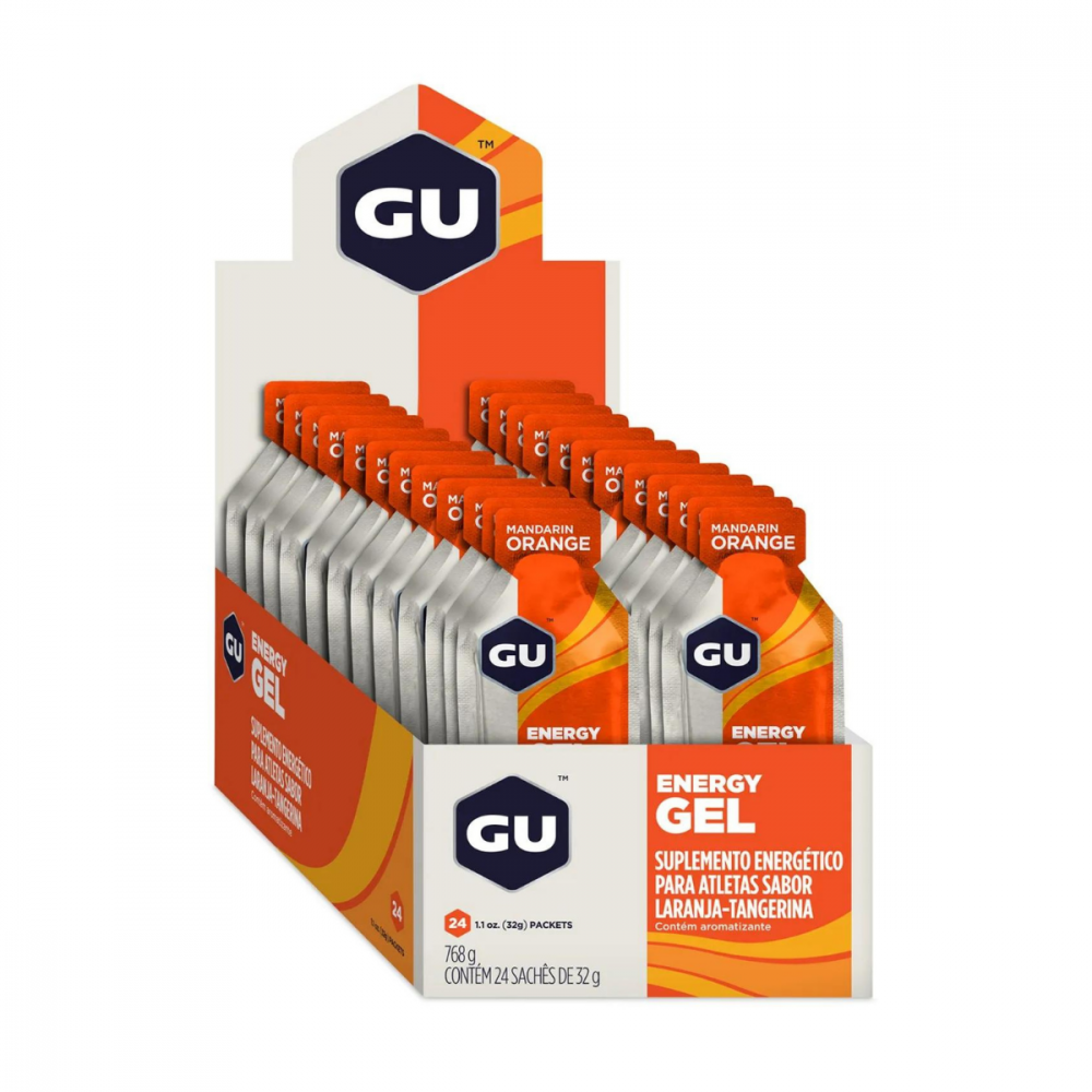 Gu Energy Gel Laranja 24 unidades 32g - Loja BMD