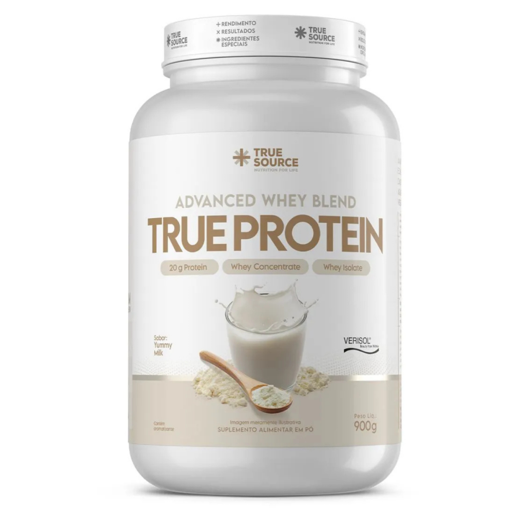 True Whey Protein Advanced True Source Yummy Milk 900g - Loja BMD