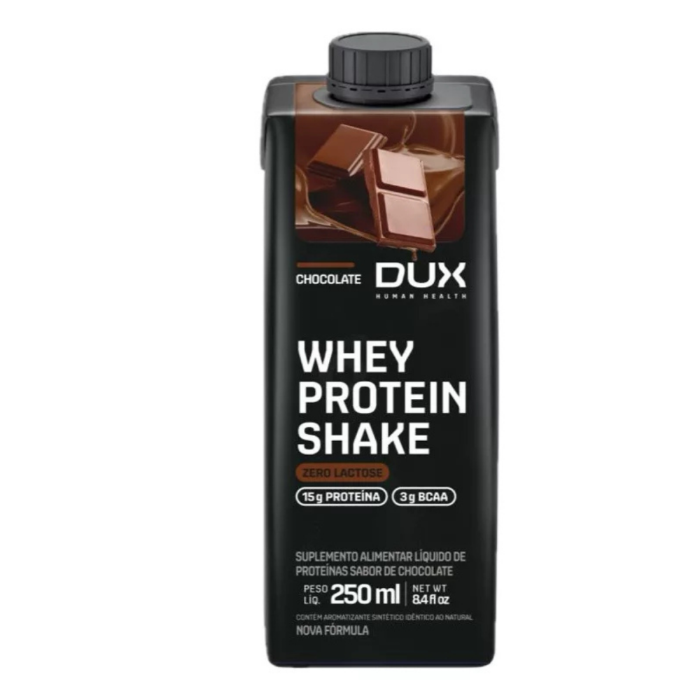Whey Protein Shake Dux Chocolate 250ml - Loja BMD