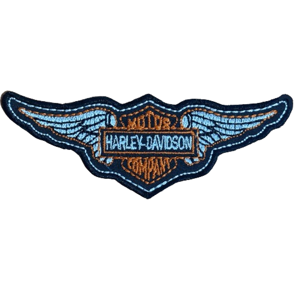 Harley Davidson Asa - Bordado Termocolante - Bord' Art - A Loja Online ...