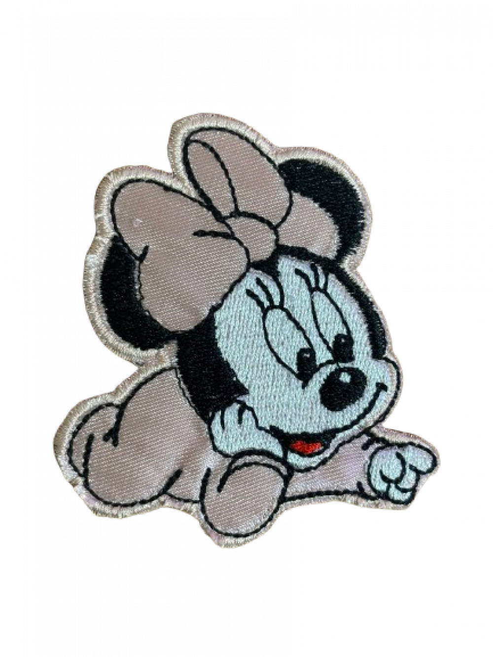 Minnie Deitada Rosa - Bordado Termocolante - Bord' Art - A Loja Online ...