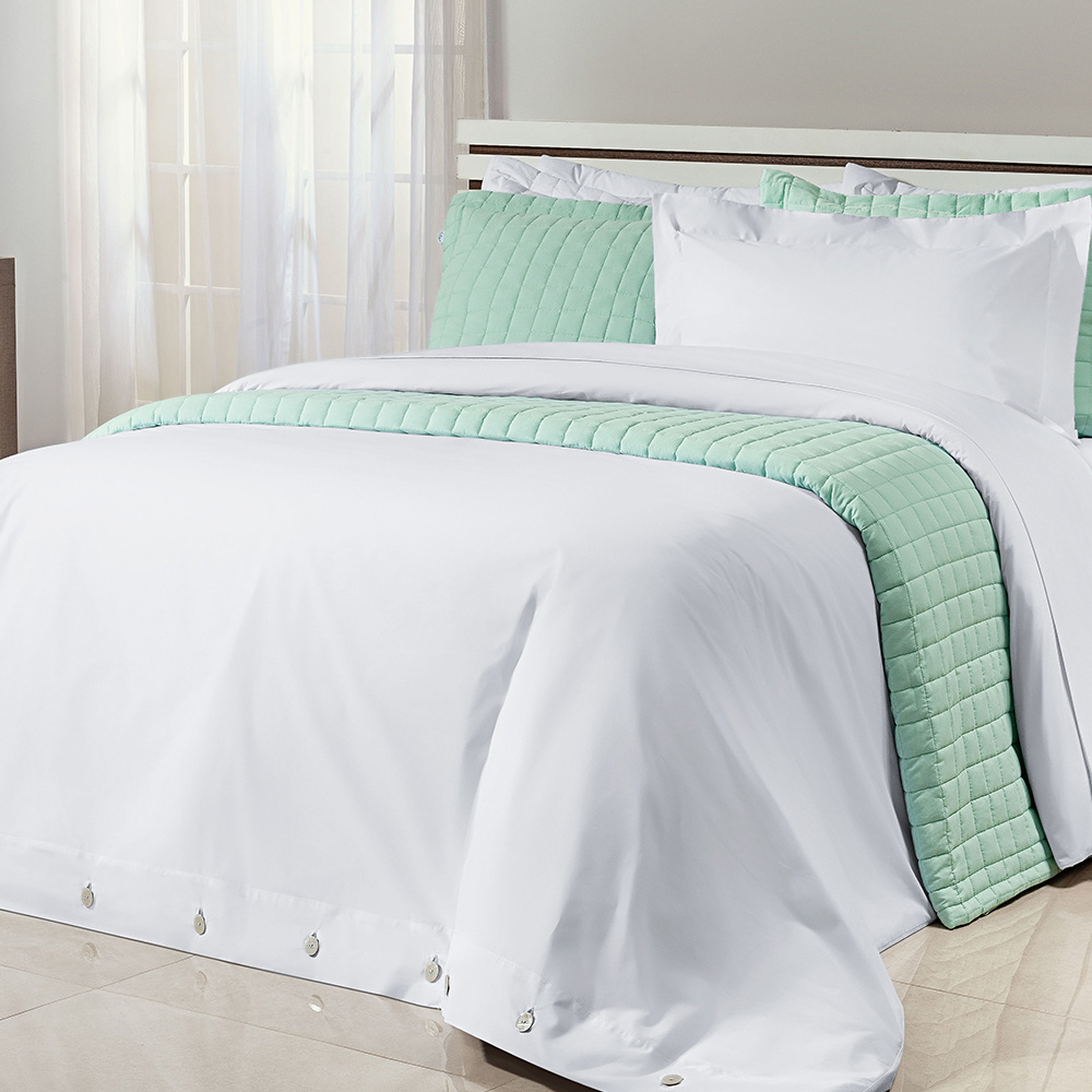 Capa Edredom Duvet Super King Glass 01 Peça 200 Fios Premium - Branco ...