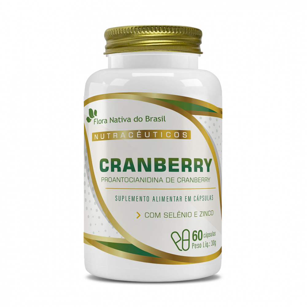 Cranberry 500mg 60 Cápsulas - Botanyc