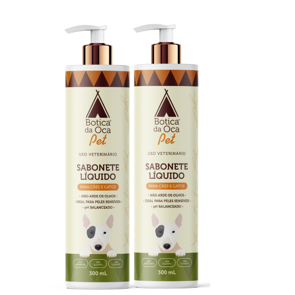Kit Shampoo Dermatite - Botica Natural Pet - boticadaoca